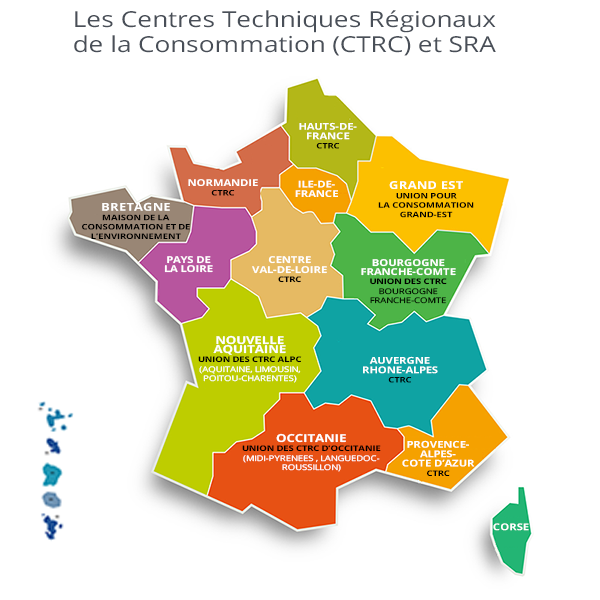 Les Centres Techniques Régionaux de la Consommation et structures ...